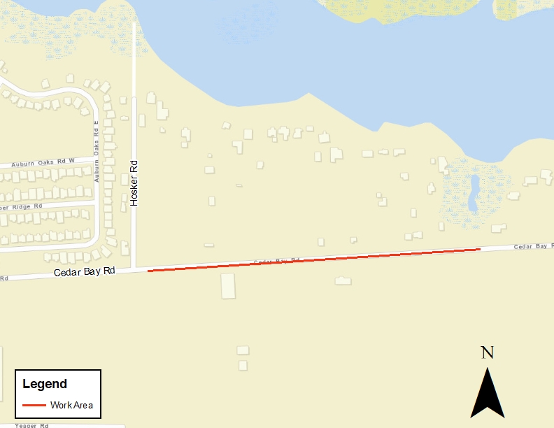 Cedar Bay Road Electric Reliability Project | Construction Projects ...