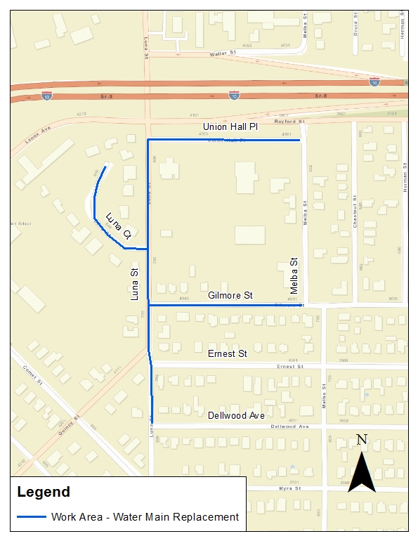 Luna Street Water Improvement Project | Construction Projects | In Our ...